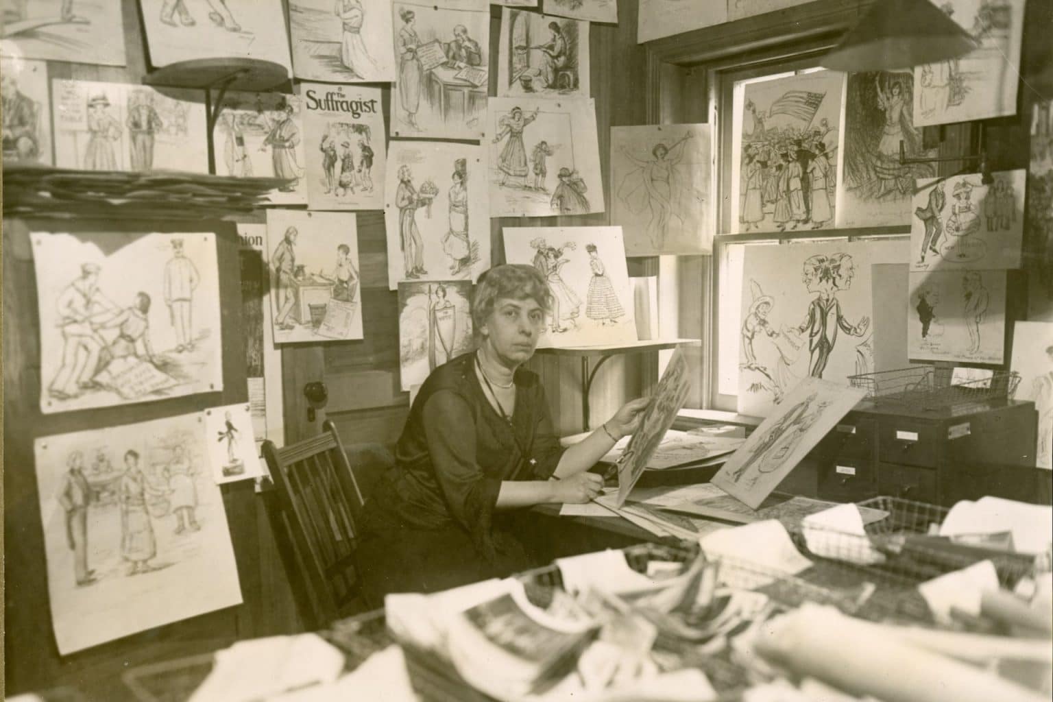 A Woman Speaking to Women: The Political Art of Nina Allender | Park ...